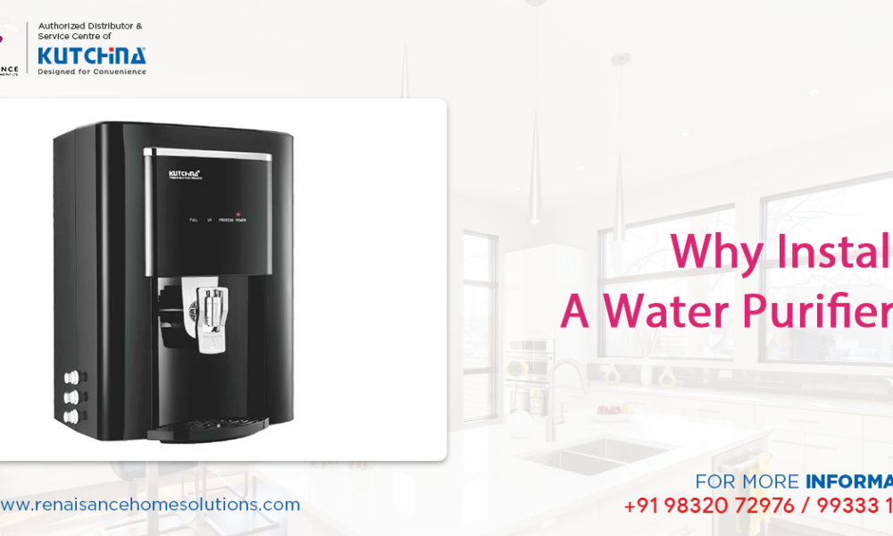 Why Install A Water Purifier?