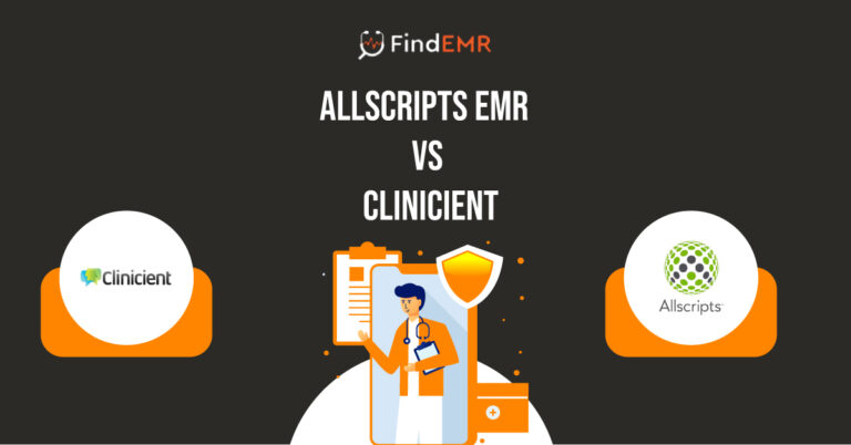 Allscripts vs Clinicient – Best EHR Software To help your business ...